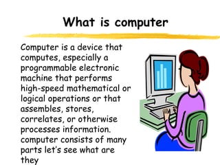Computer basics | PPT