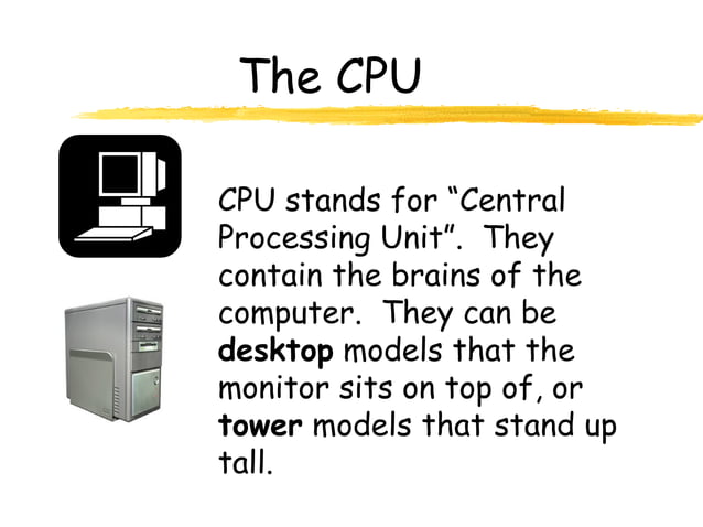Computer basics | PPT