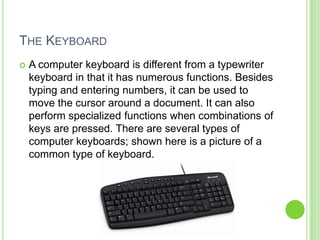 Computer basics | PPT