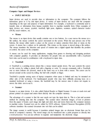 Computer basics | PDF | Data Storage and Warehousing | Computing