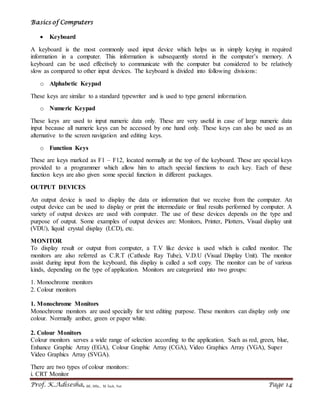 Computer basics | PDF | Data Storage and Warehousing | Computing