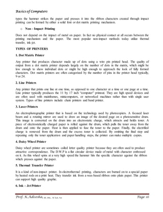 Computer basics | PDF | Data Storage and Warehousing | Computing