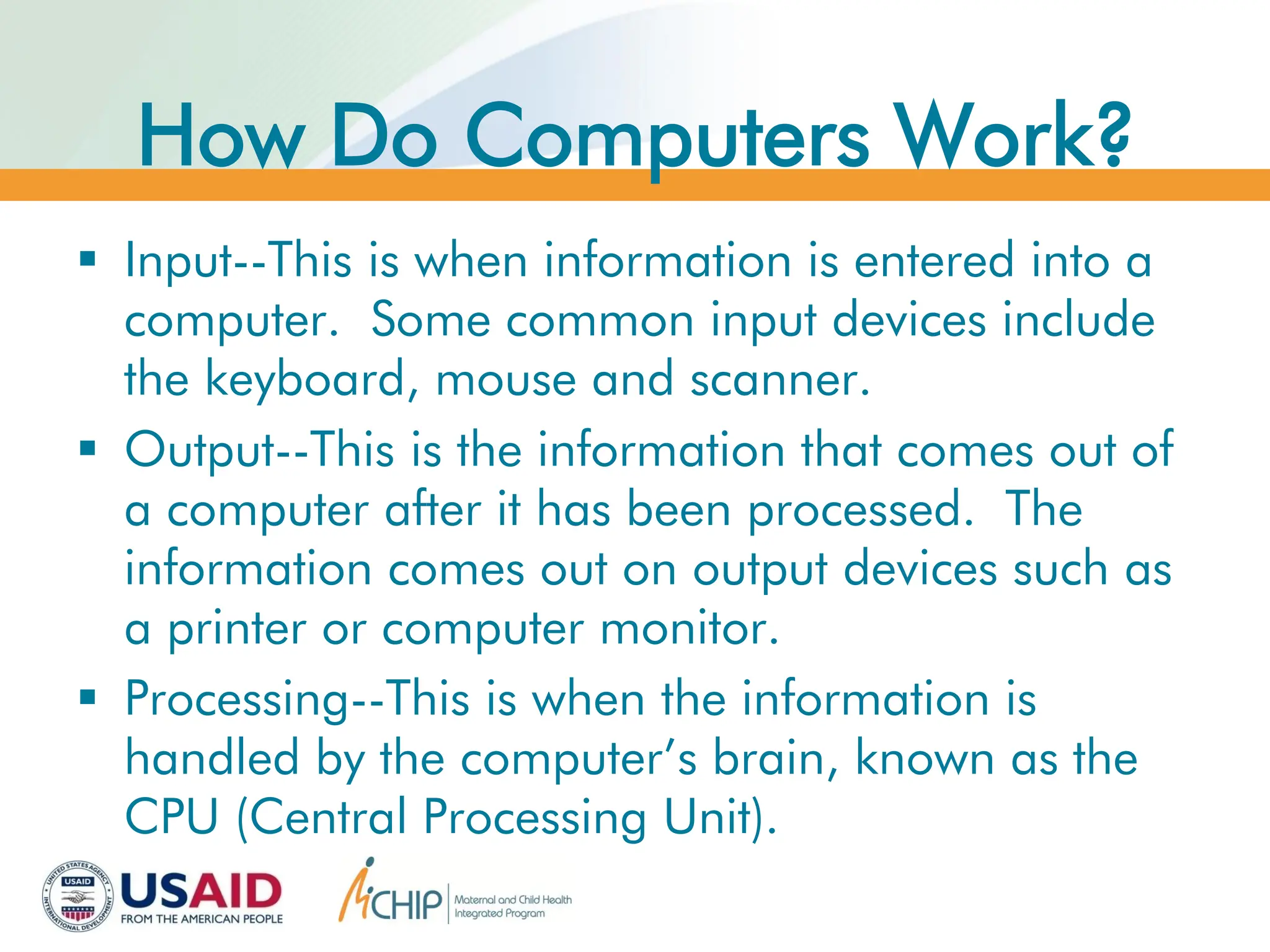 Computer Basics -Just How does a computer work | PDF