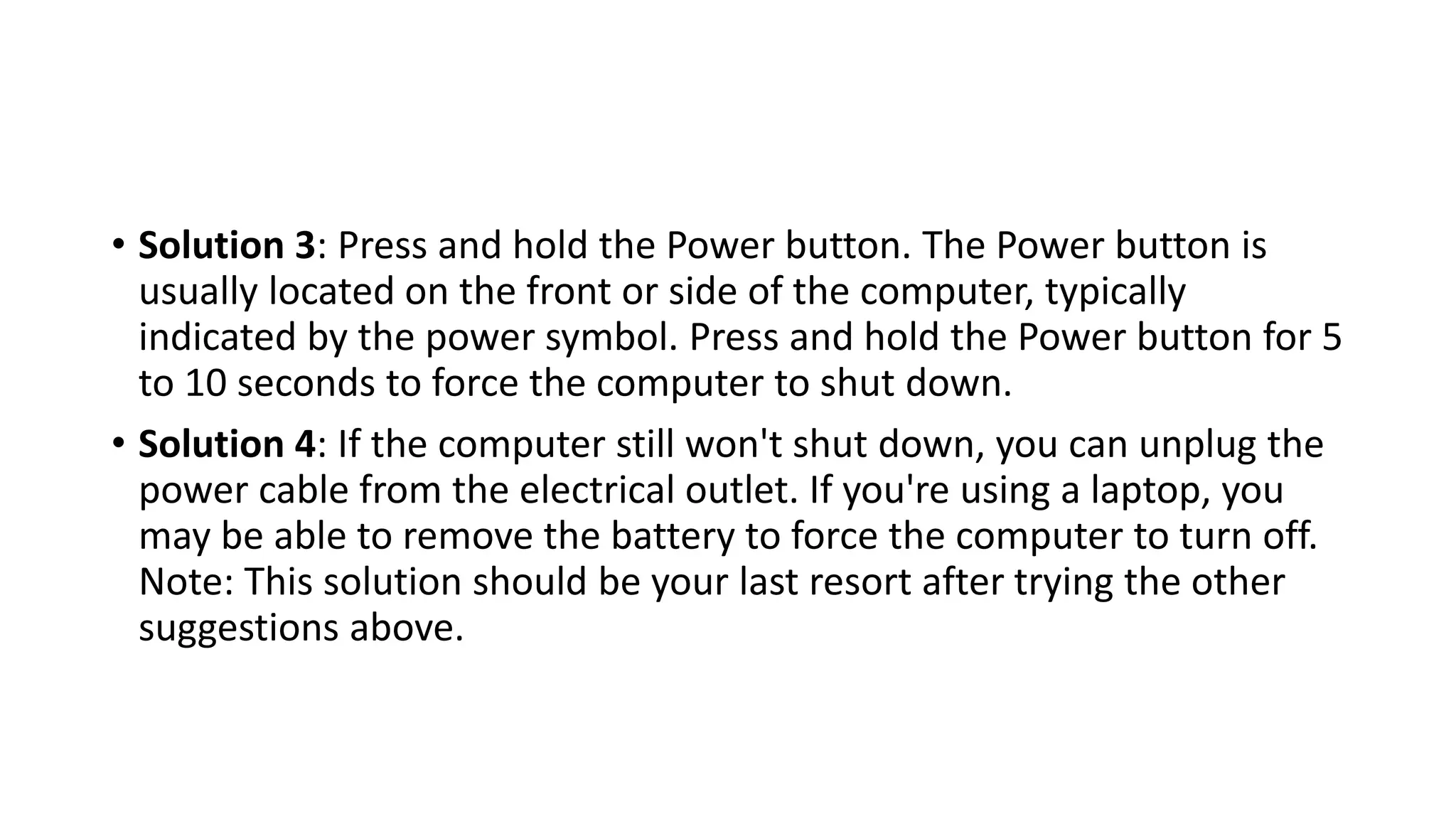 Computer Basics Basic Troubleshooting Techniques Pptx