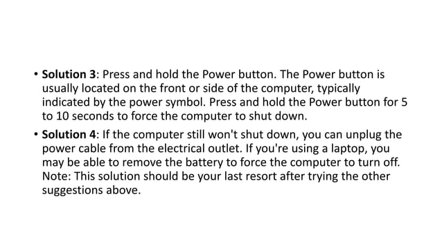 Computer Basics - Basic Troubleshooting Techniques.pptx | Operating Systems | Computer Software ...