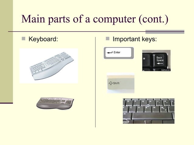 Computer Basics 101 Slide Show Presentation | PPT