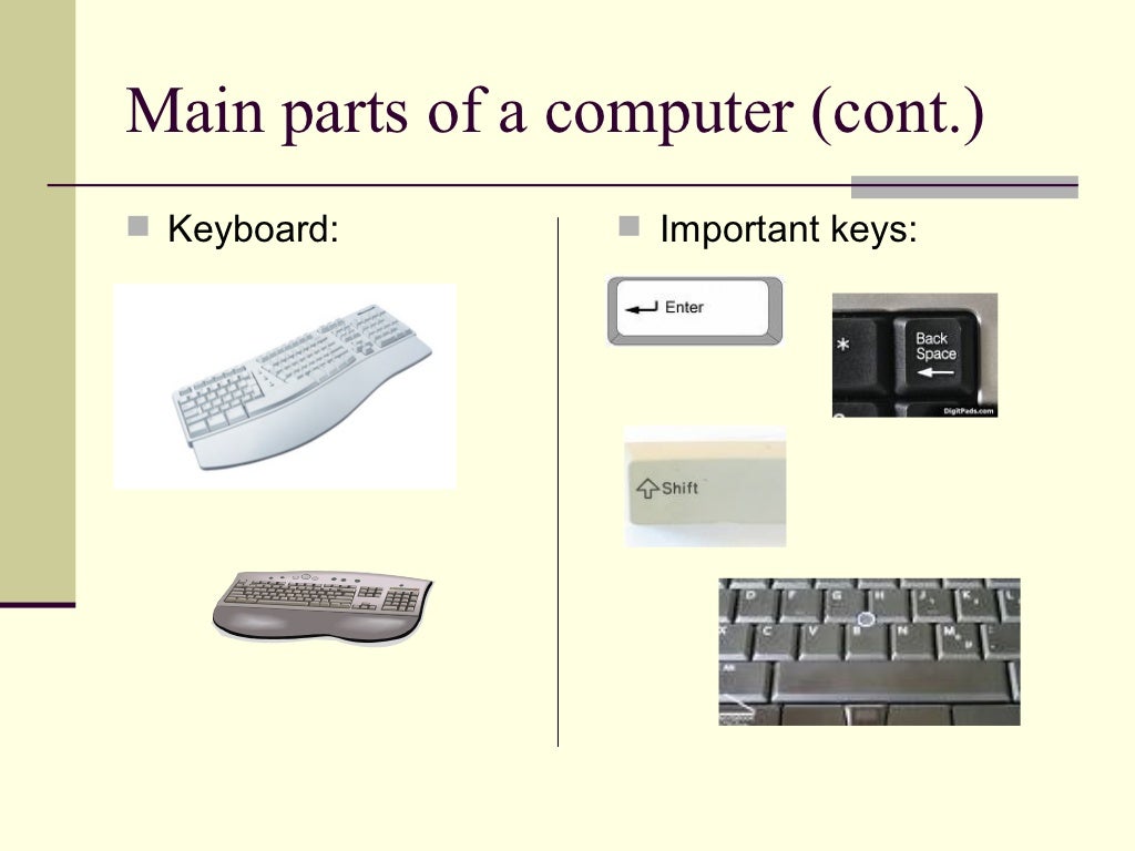Computer Basics 101 Slide Show Presentation
