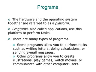 computer_basics hardware of computer system | PPT