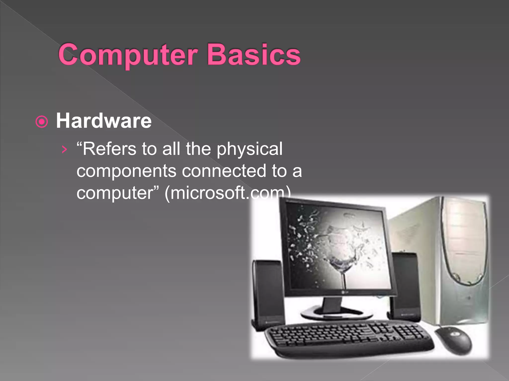 Computer basics(1) (2) | PPT | Free Download