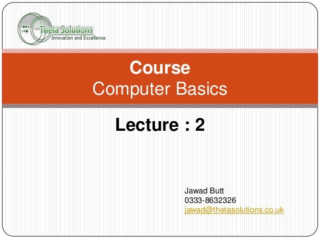 Computer Short Course in SIalkot- Theta Solutions