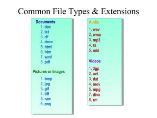 Computer Basics 3 | PPT