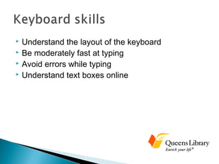 Computer basics and the new GED | PPT