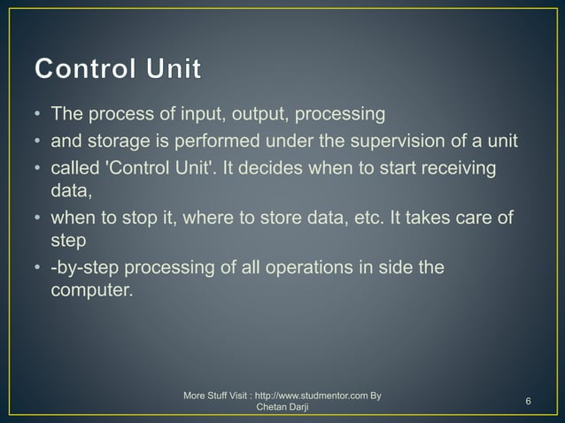 Computer Basics Tutorial By Stud Mentor | PPT