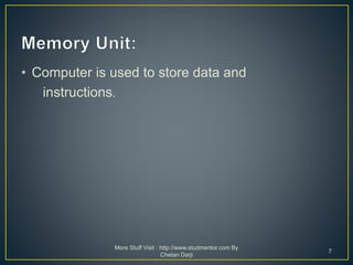 Computer Basics Tutorial By Stud Mentor | PPT