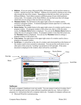 Computer basicsclassnpl | PDF