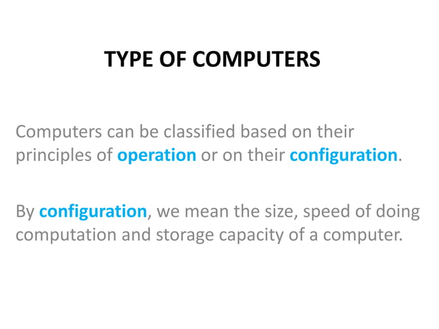 Computer basics for beginners | PPT