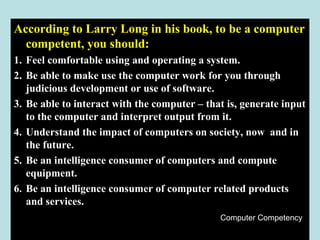 Computer basics slideshare | PPT