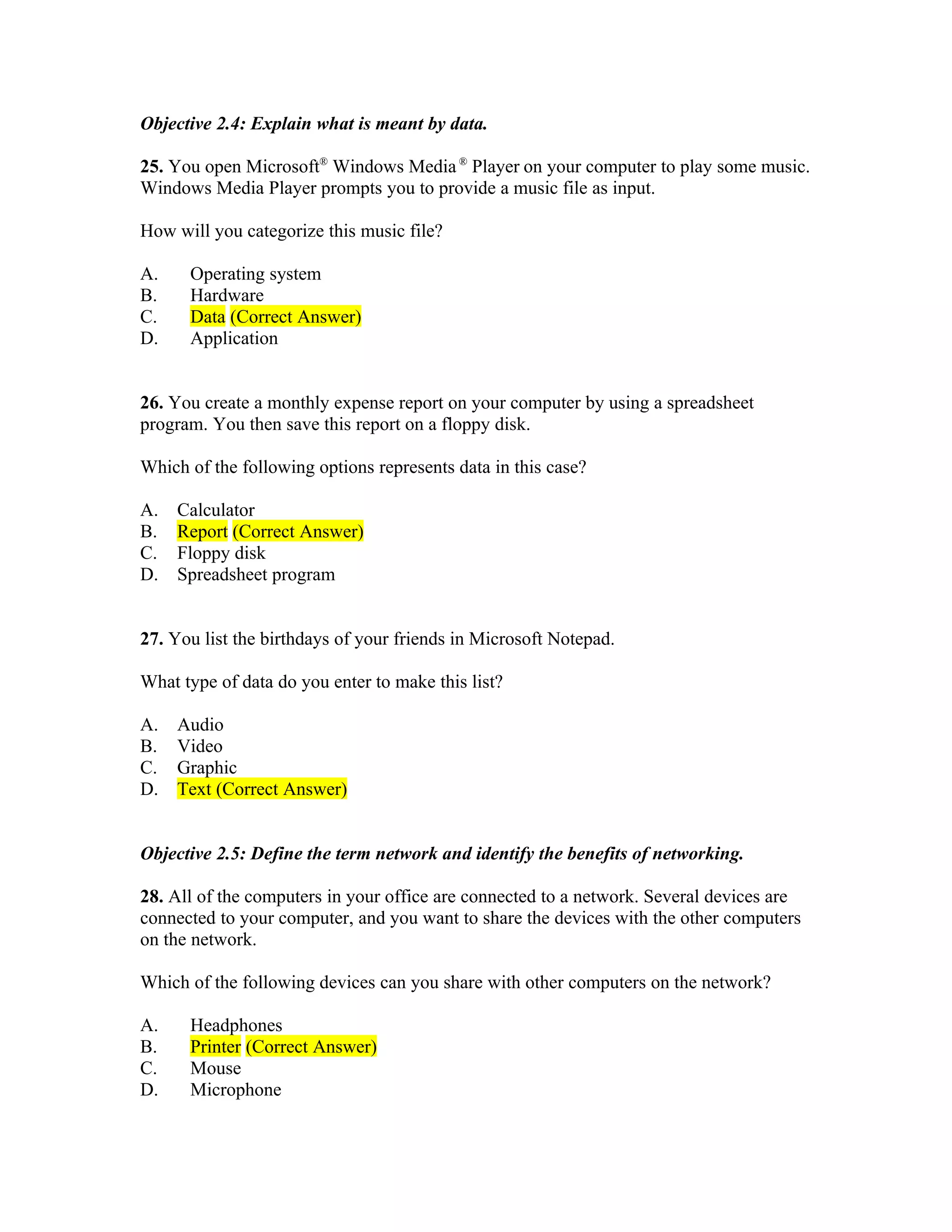 Computer basics tif_key | PDF
