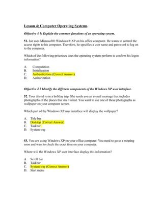 Computer basics tif_key | PDF