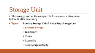 Computer Block Structure | PPTX