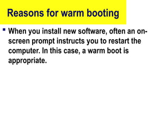 Computer Computer Booting Topic two.ppt
