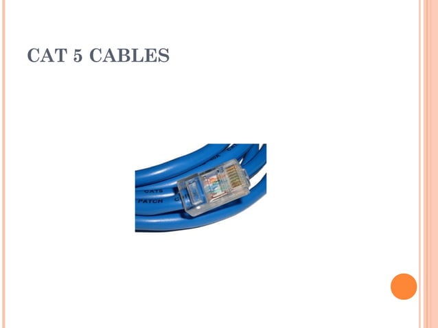 Computer cables | PPT