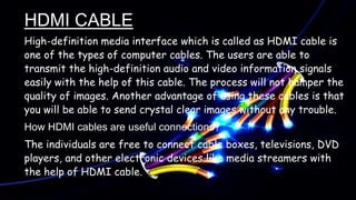 COMPUTER CABLES Seminar presentation 7.pptx