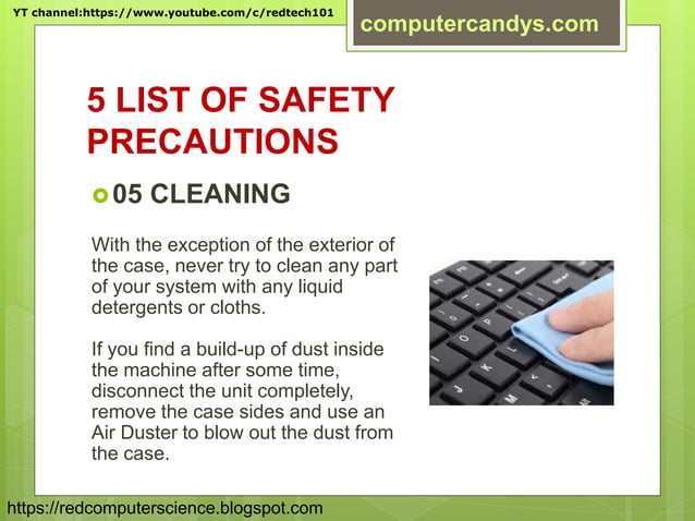 Computer Tutorial Lesson Powerpoint Presentation - For Student and Teacher - Computer Technology ...