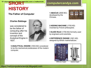 Computer Tutorial Lesson Powerpoint Presentation - For Student and Teacher - Computer Technology ...