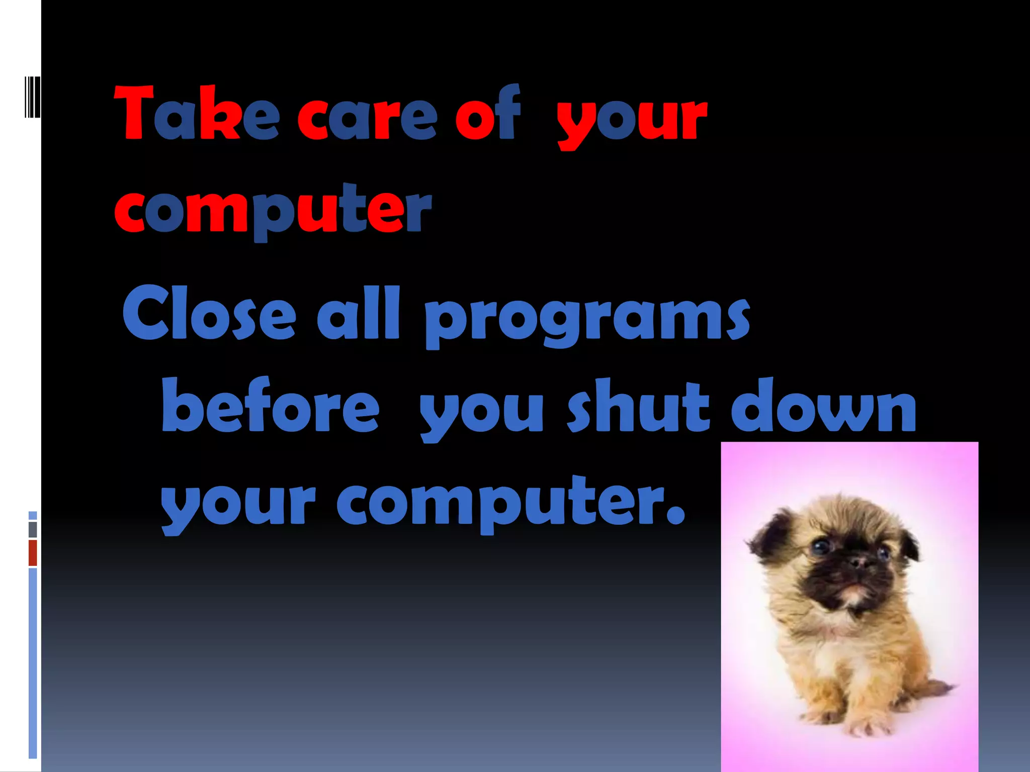 Computer care maria 3 a | PPT