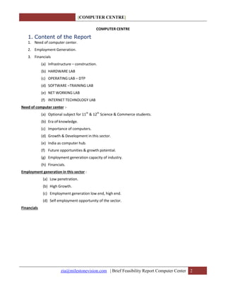 Computer Training Center | PDF