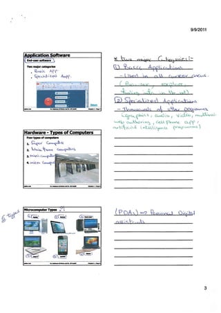 Computer chapter 1 slide notes | PDF