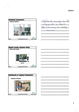 Computer chapter 1 slide notes | PDF