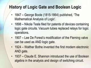 Computer circuit logic | PPTX