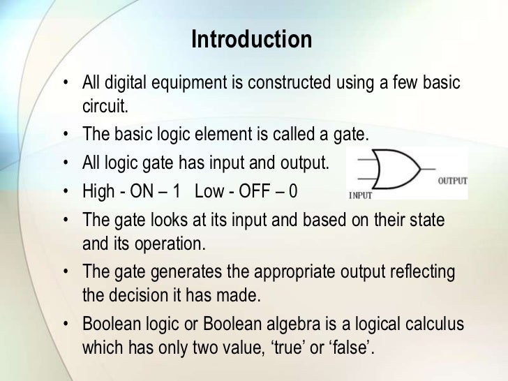 Computer circuit logic