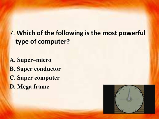 COMPUTER QUIZ | PPTX