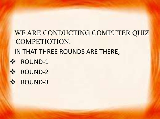 COMPUTER QUIZ | PPTX