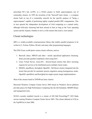 Computer cluster | DOC
