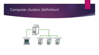 Computer clusters vs hypervisors | PPT