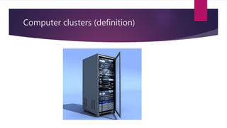 Computer clusters vs hypervisors | PPT