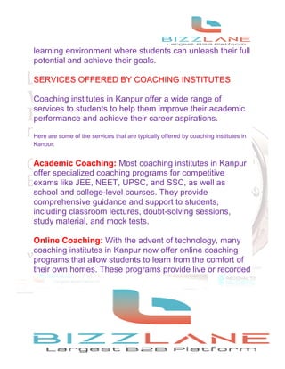 Computer Coaching center | PDF