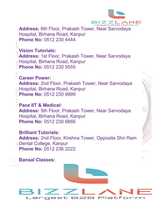 Computer Coaching center | PDF