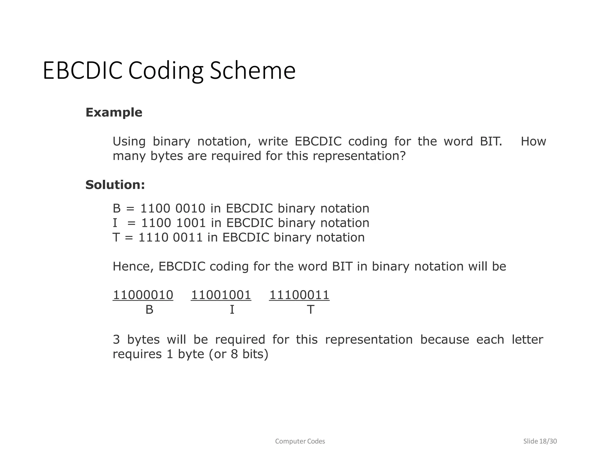 computercodes, BCD, EBCDIC,ASCII,UNICODE | PPTX