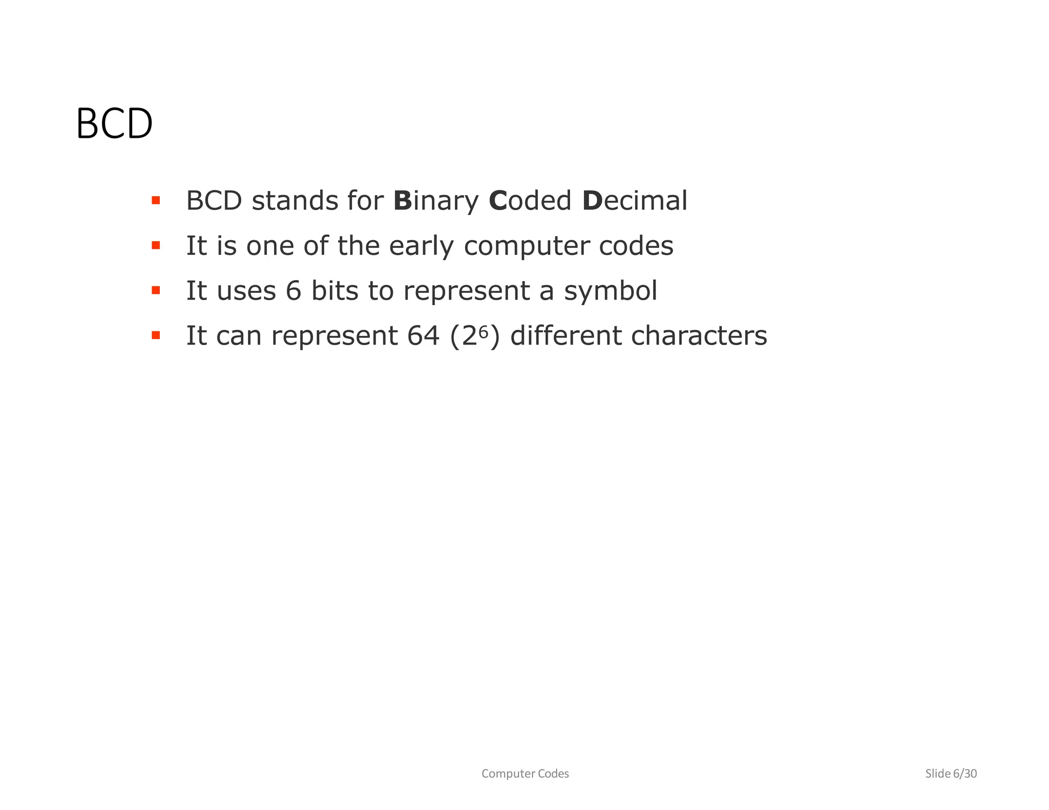 computercodes, BCD, EBCDIC,ASCII,UNICODE | PPTX
