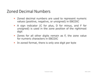 computercodes, BCD, EBCDIC,ASCII,UNICODE | PPTX