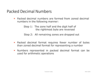 computercodes, BCD, EBCDIC,ASCII,UNICODE | PPTX