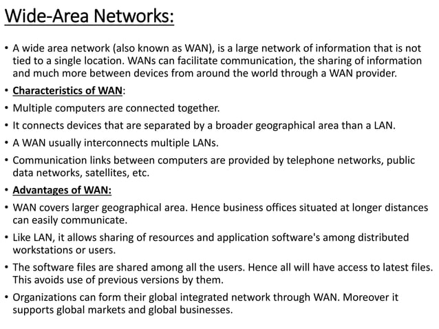 Computer communication network | PPT