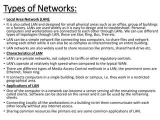 Computer communication network | PPT