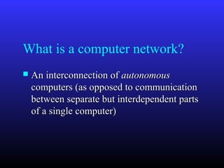 Computer communications and networks | PPT | Computer Networking ...