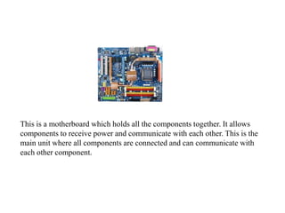 Computer components | PPT